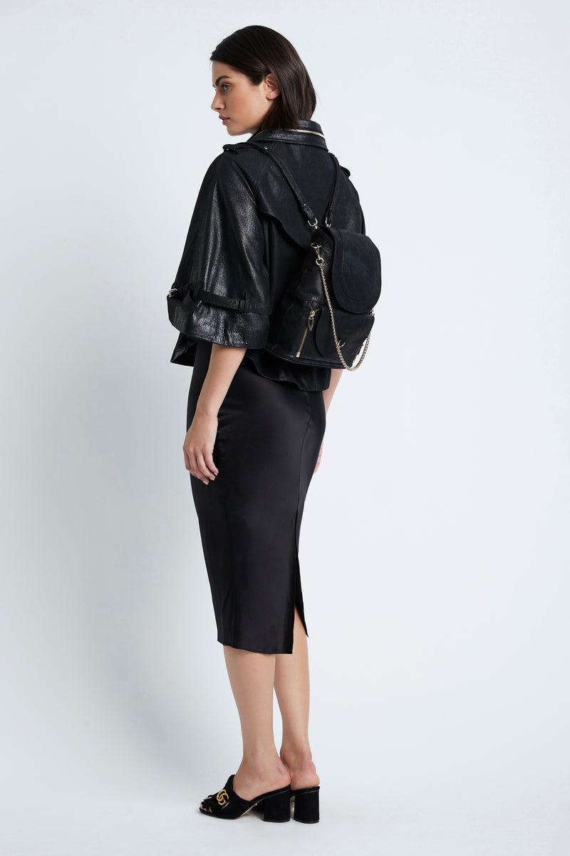 Florence Backpack in Black – Wendy Murray Design