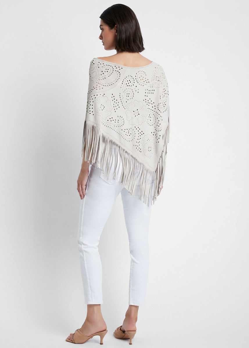 Short Poncho Stone – Wendy Murray Design